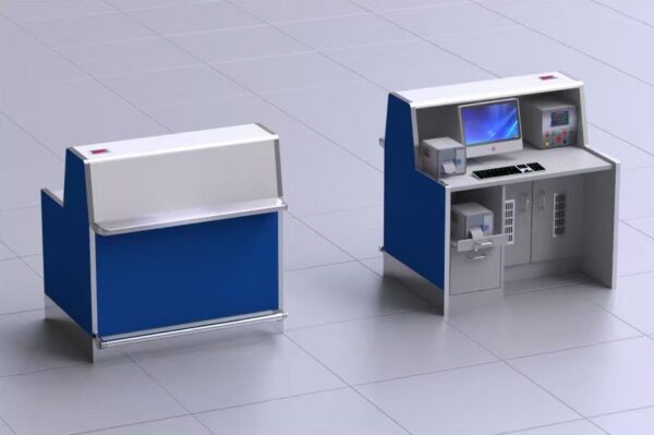 Baggage Counters for Airports | Aeropark Airport Furniture