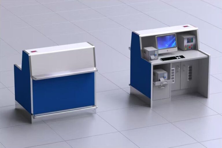 Baggage Counters for Airports | Aeropark Airport Furniture